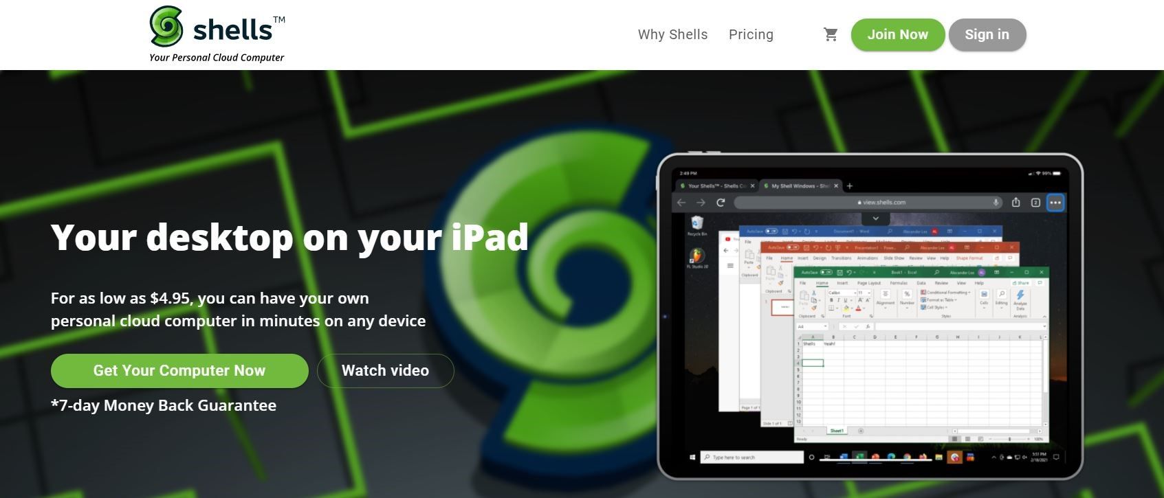 Shells.com DAAS review | TechRadar