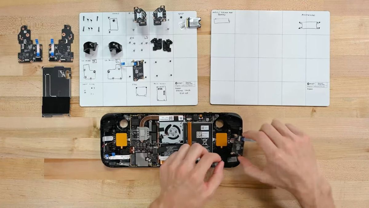 Steam Deck Teardown Confirms Valve's DIY-Friendly Design Approach | Tom ...