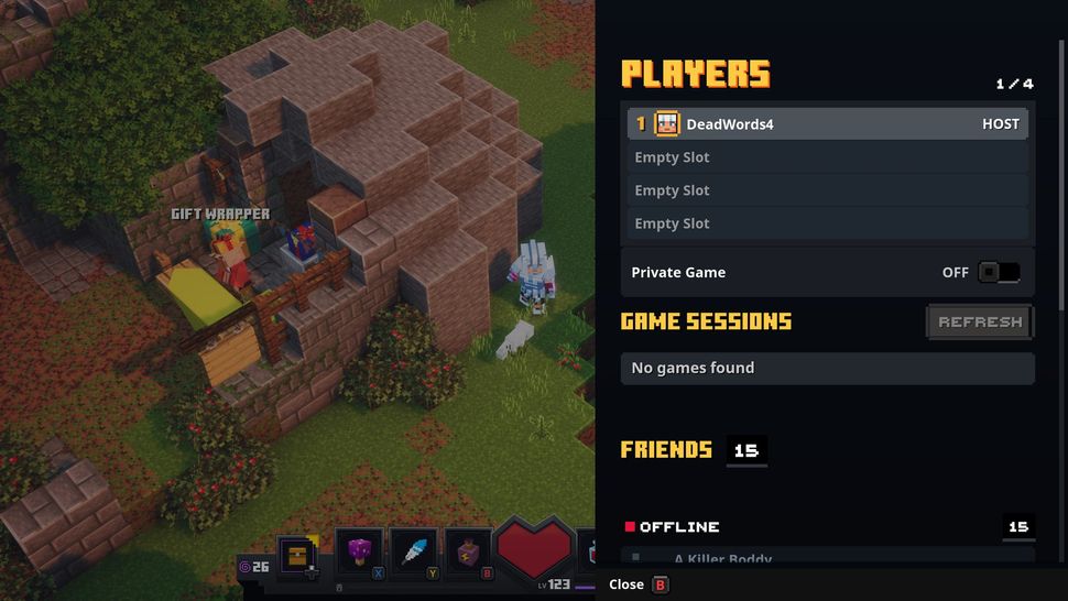 Minecraft Dungeons guide: How to use the new Gift Wrapper vendor ...