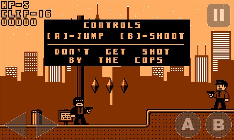 Cops, a pixelated cops and robbers adventure for Windows Phone ...