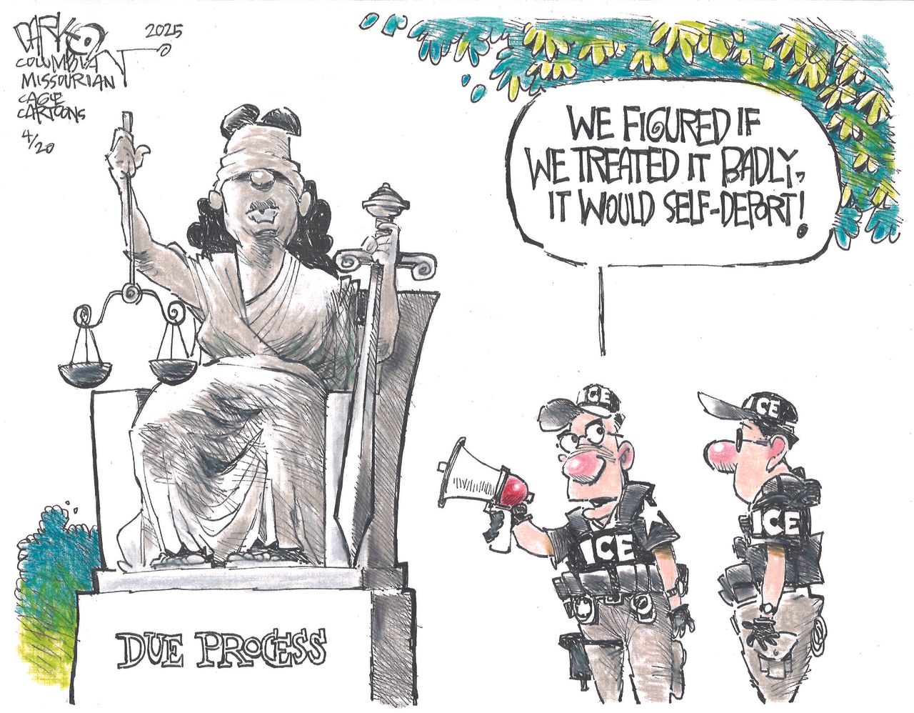 Today's political cartoons - April 21, 2025 | The Week