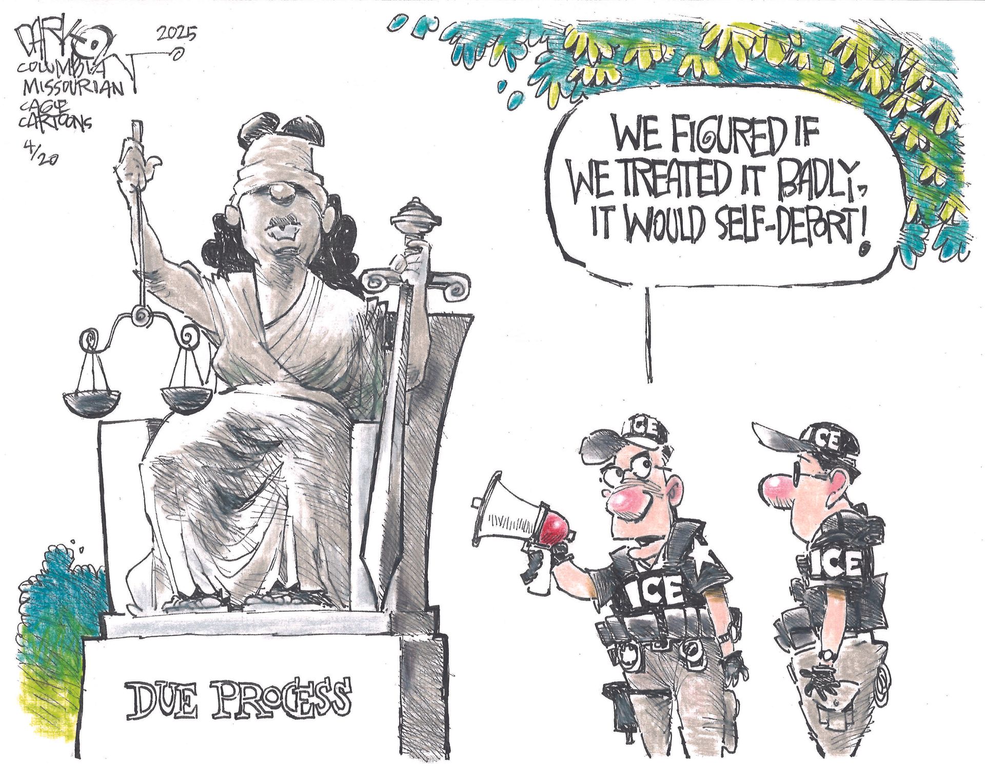 Today's political cartoons - April 21, 2025 | The Week