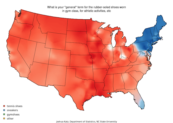 Soda Vs. Pop And Other Word And Accent Differences Broken Down By Map ...