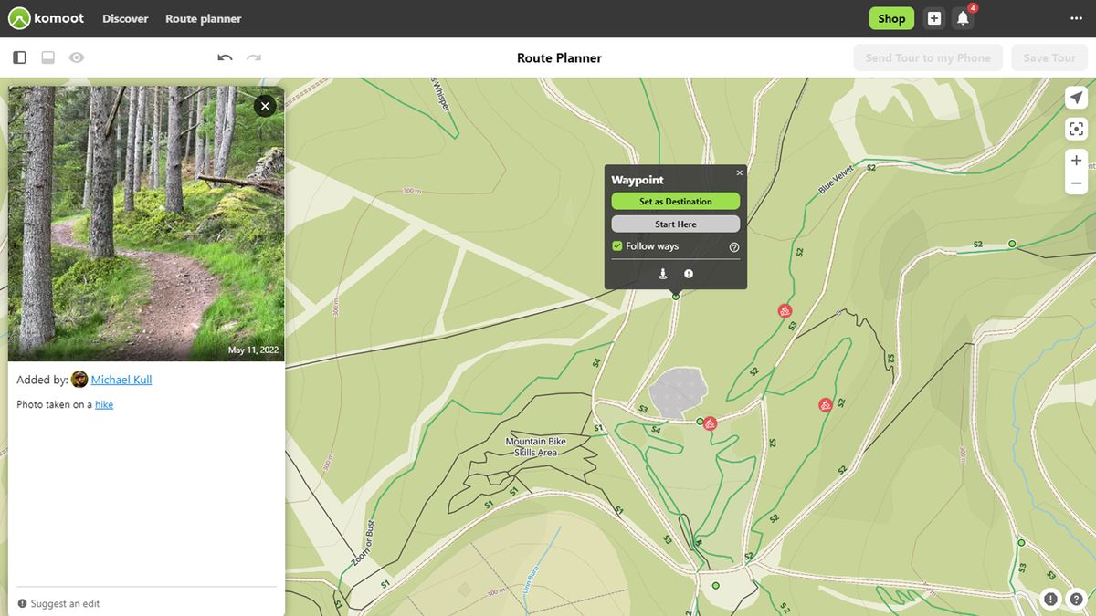 Komoot's new Trail View mapping feature helps you actually see the ...