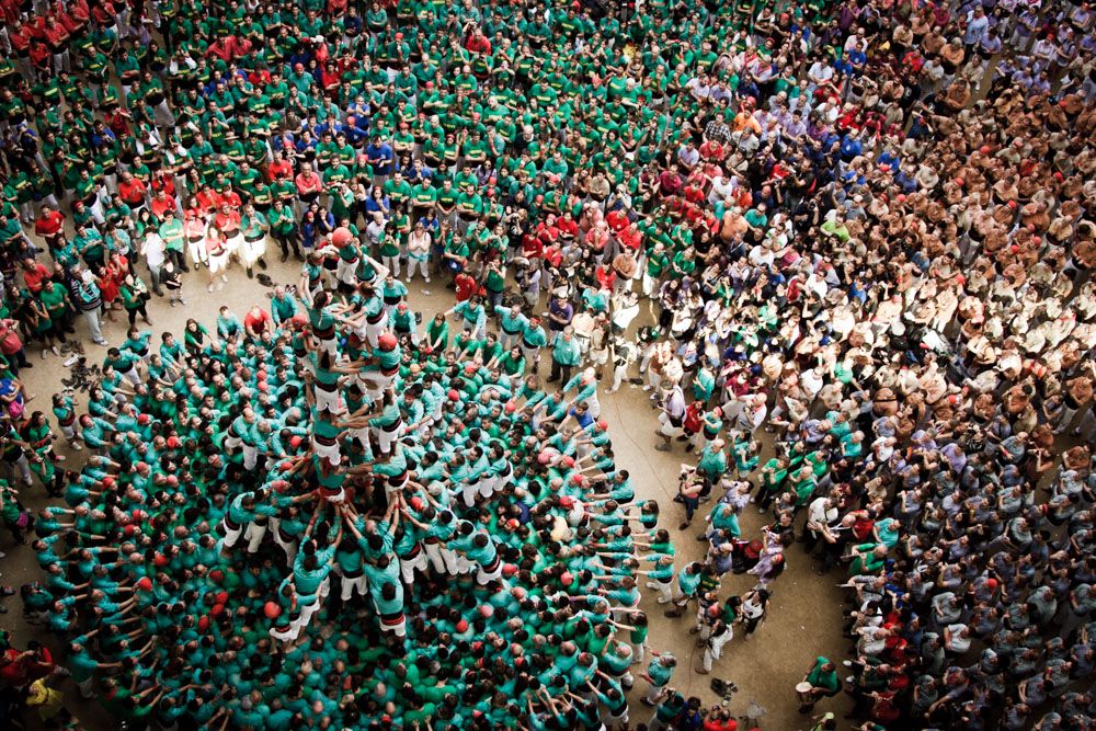 The mesmerizing power of the human tower | The Week