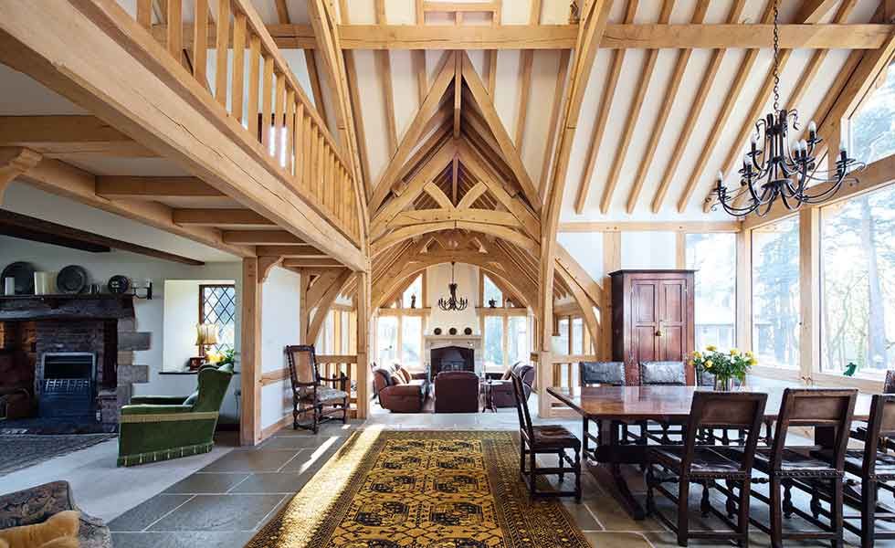 How to add an oak frame extension | Real Homes