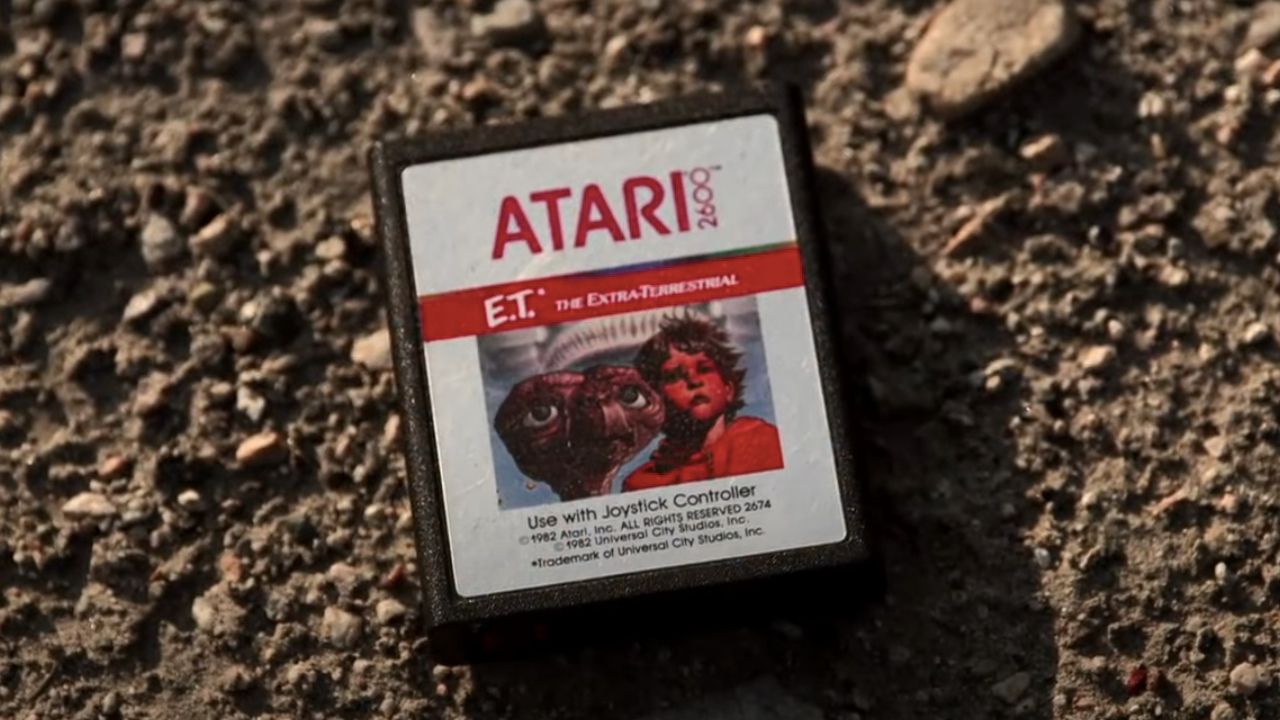 The Story Behind Why All Those Atari E.T. Video Games Ended Up In A Landfill | Cinemablend