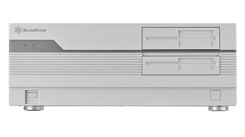 Retro PC case flaunts floppy disk-style bay cover — Silverstone FLP01 will sell for around $130 ...