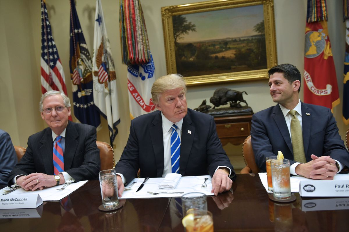 Trump is warring with Republican leaders to help his own political ...