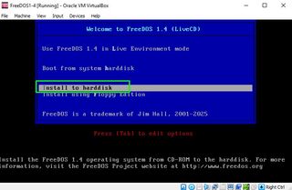 How to run FreeDOS, an open-source version of DOS, on any PC | Tom's ...