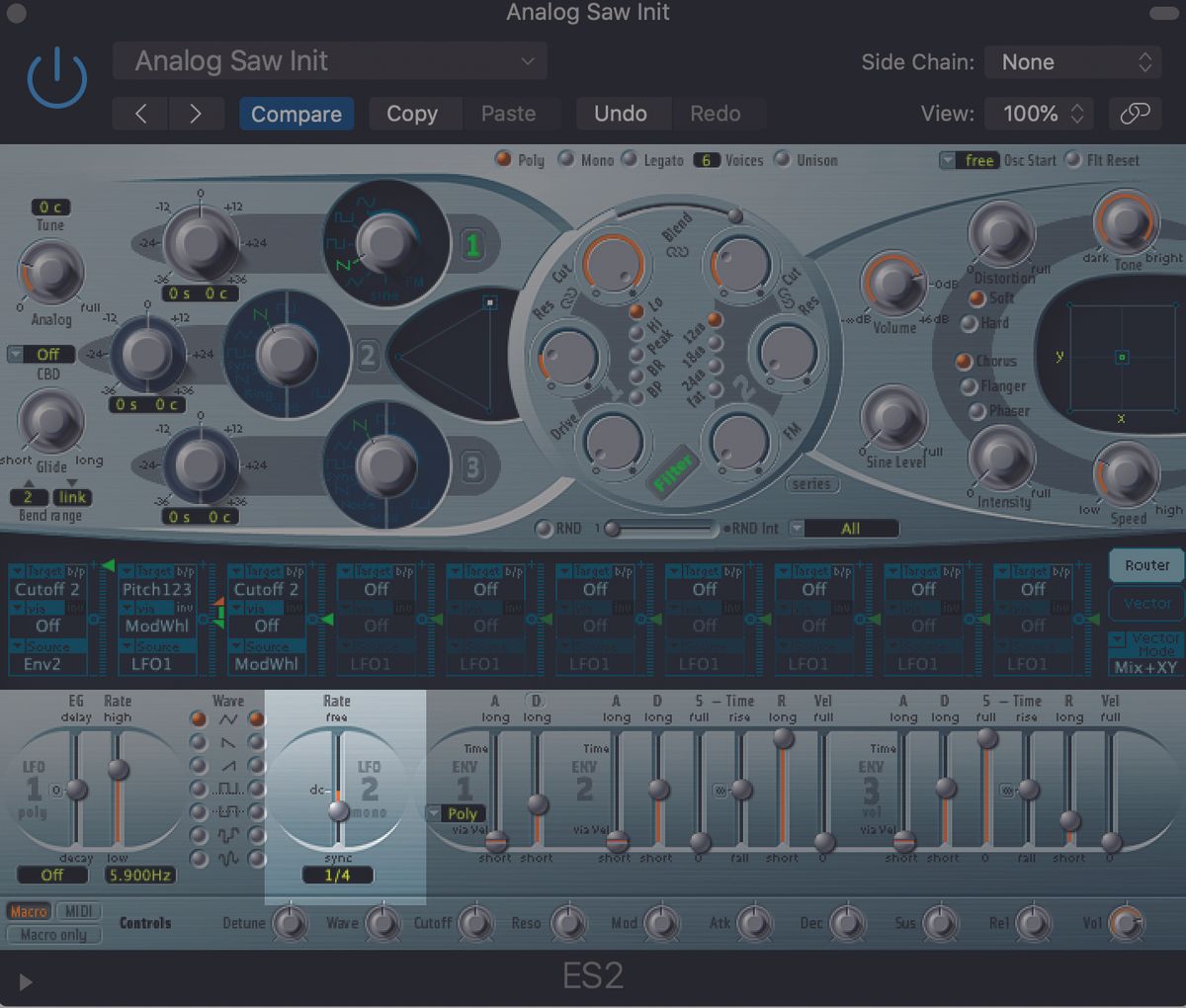 Create the famous wobble bass sound from scratch using Logic's ES2 synth, and get inspired to ...