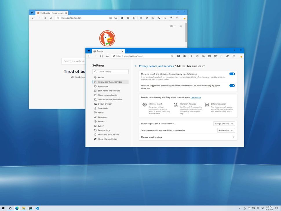 How to change default search engine on Microsoft Edge | Windows Central