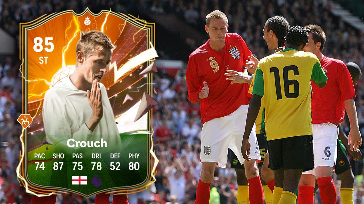 Peter Crouch is not happy with his EA Sports FC 24 Hero card, not one ...