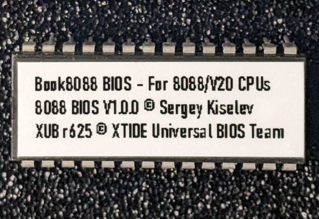 Open Source BIOS for Intel 8088 Devices Reaches v1 Milestone Release ...