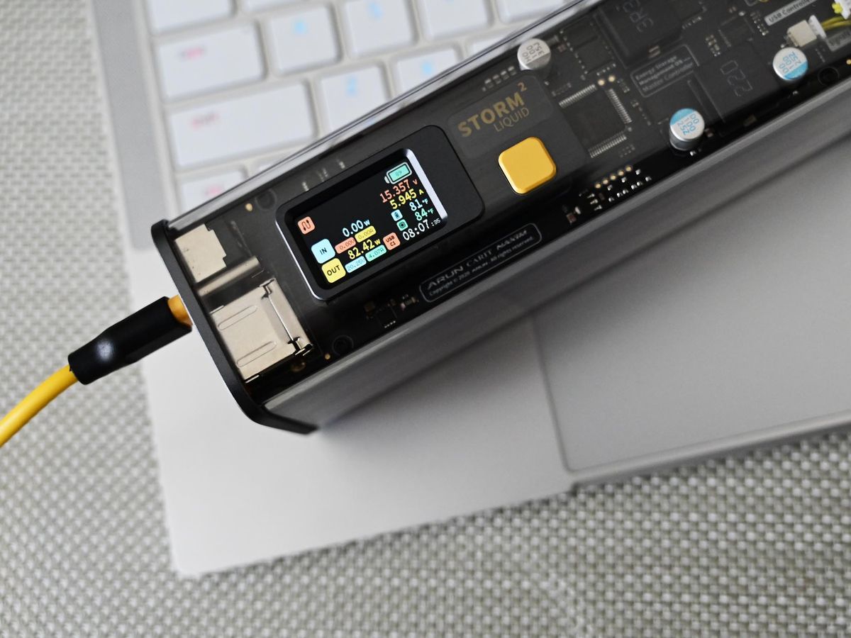 Storm 2 is a 100W portable see-through charger perfect for that ...