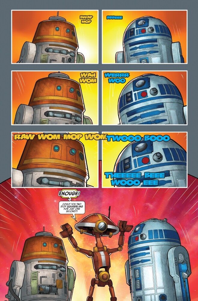 R2-D2 and Chopper return in 'Star Wars: Dark Droids: D-Squad #1' | Space