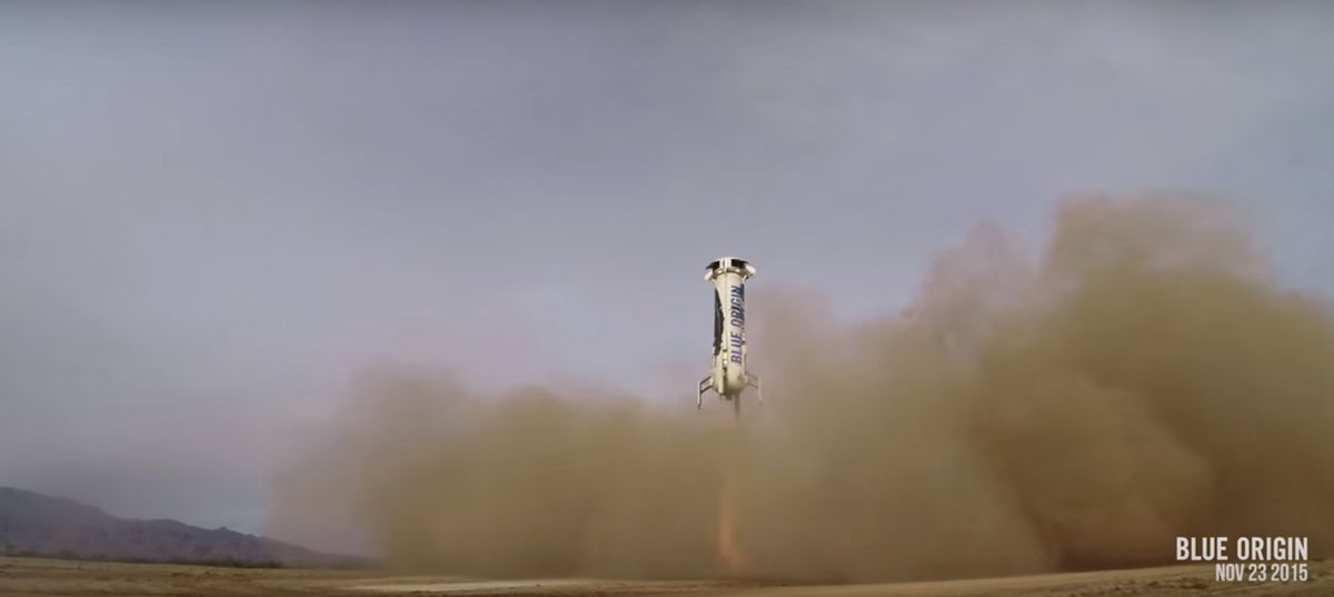 Photos: Glimpses of Secretive Blue Origin's Private Spaceships | Space