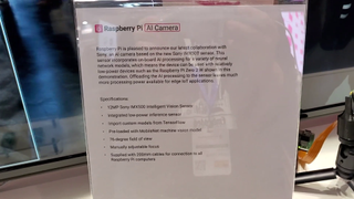 Raspberry Pi showcase AI camera kit, new screen and long awaited M.2 ...