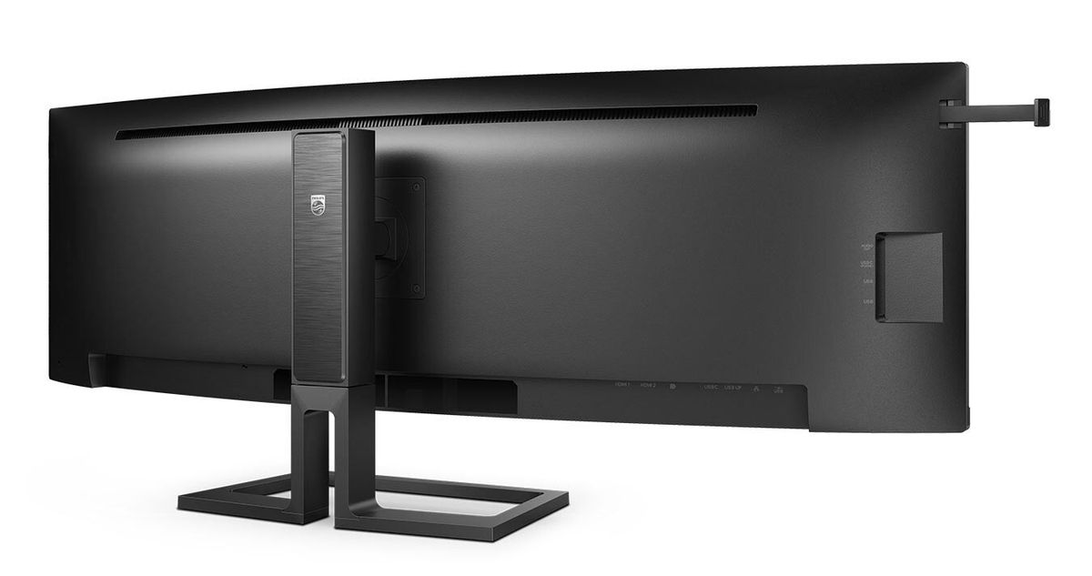 New Philips 44.5-inch Double-QHD Curved Monitor Comes With Pop-Up ...