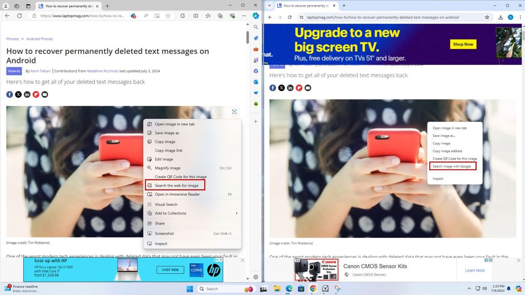Google Reverse Image Search: How to search with an image in Google ...