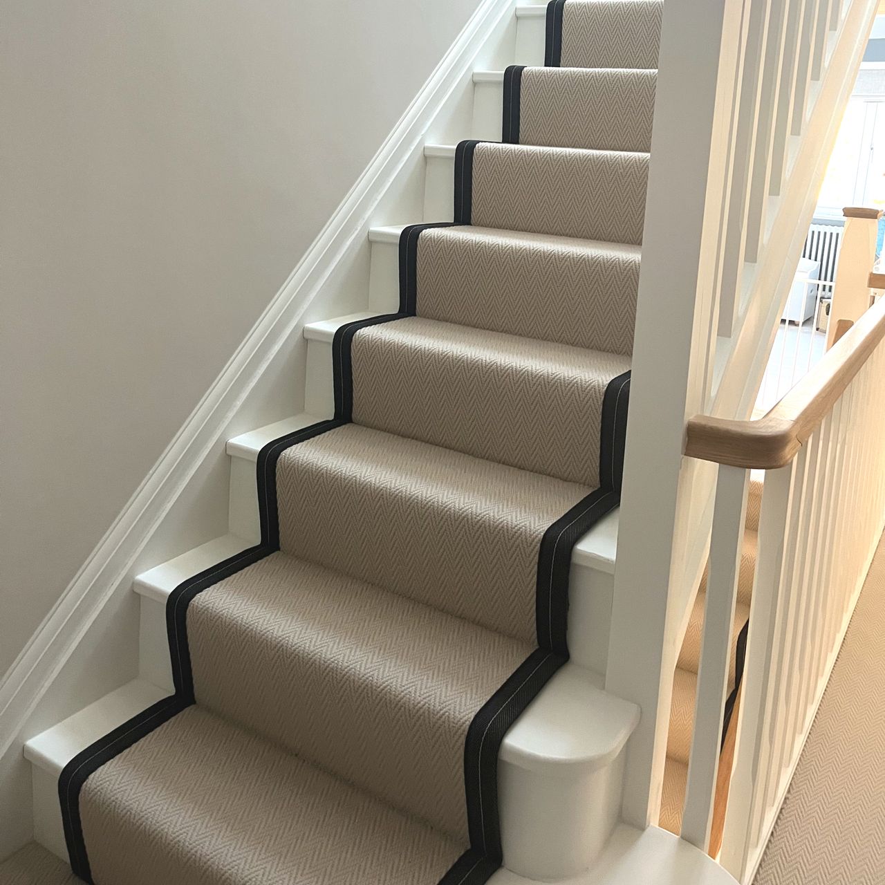 Corrie's Ryan Thomas' stair runner creates a statement look | Ideal Home