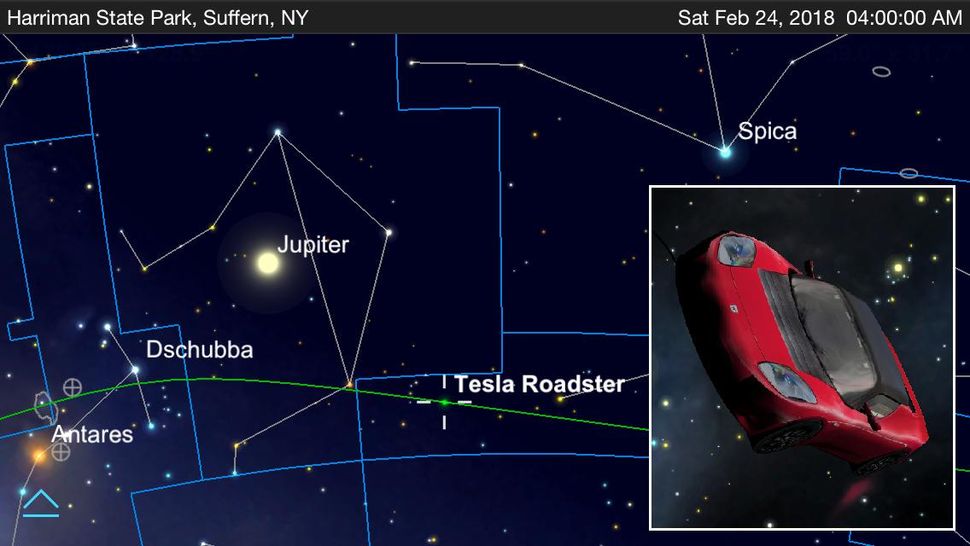 How to Track Elon Musk's Tesla Roadster Using Mobile Apps | Space