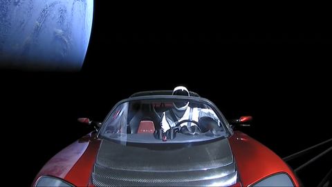 See Views of SpaceX's Starman Riding a Tesla Roadster in Space! | Space