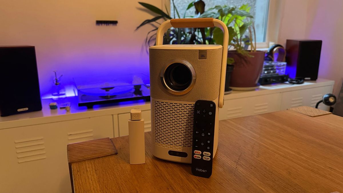 Yaber T2 Plus review: perfect projector for movie night at home or outdoors | Creative Bloq
