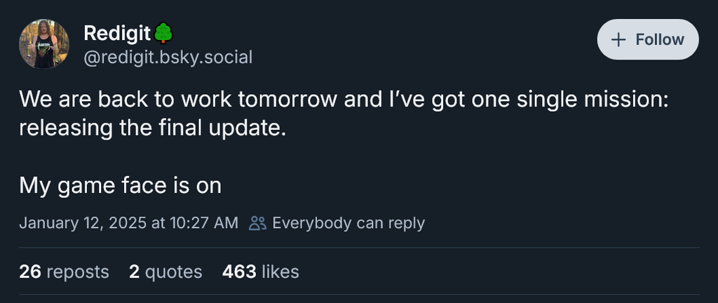 Terraria creator jokes that the 1.4.5 update may not be the last one ...