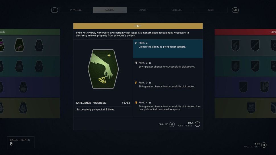 All Starfield skills and the best to unlock first | GamesRadar+