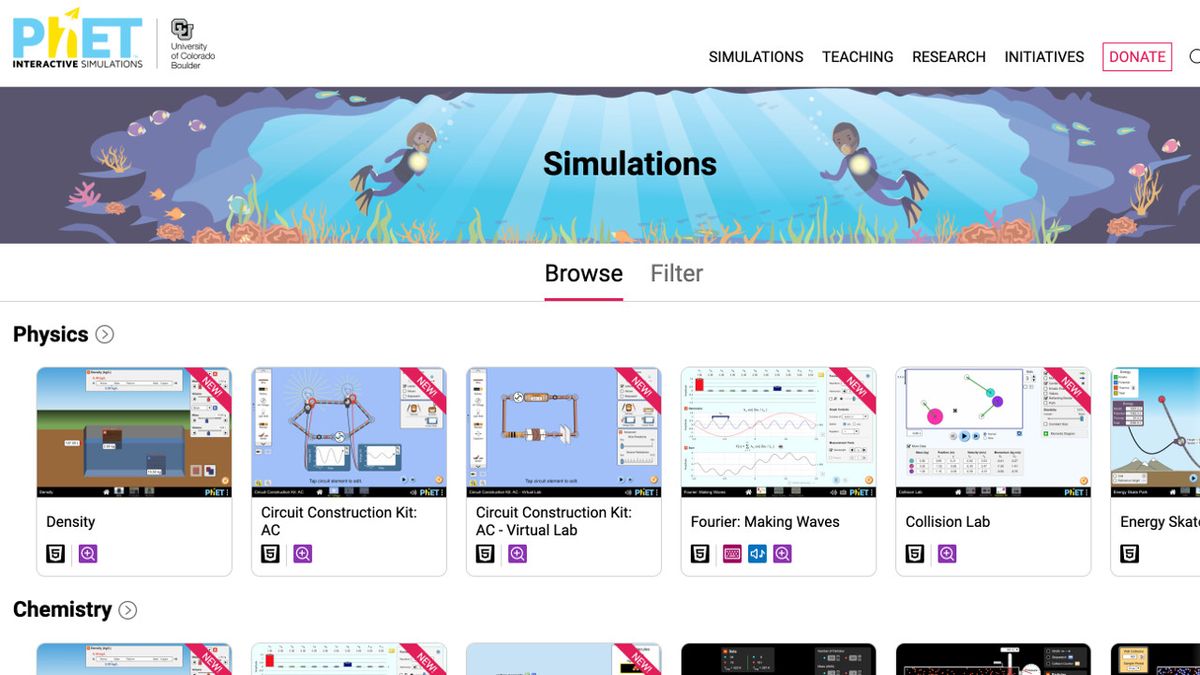 What is PhET and How Can It Be Used for Teaching? Tips and What's New ...
