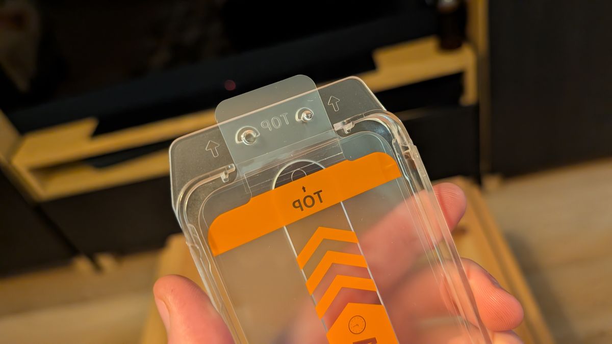 I found the perfect stress-free way to put a screen protector on my ...