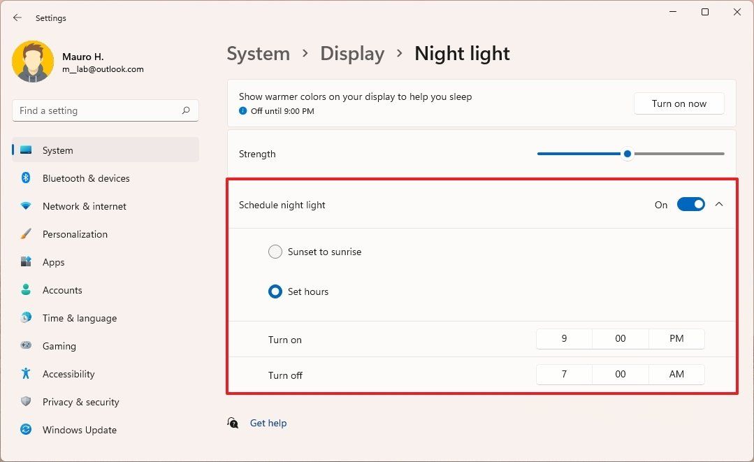 How to reduce eye strain using Night light on Windows 11 | Windows Central