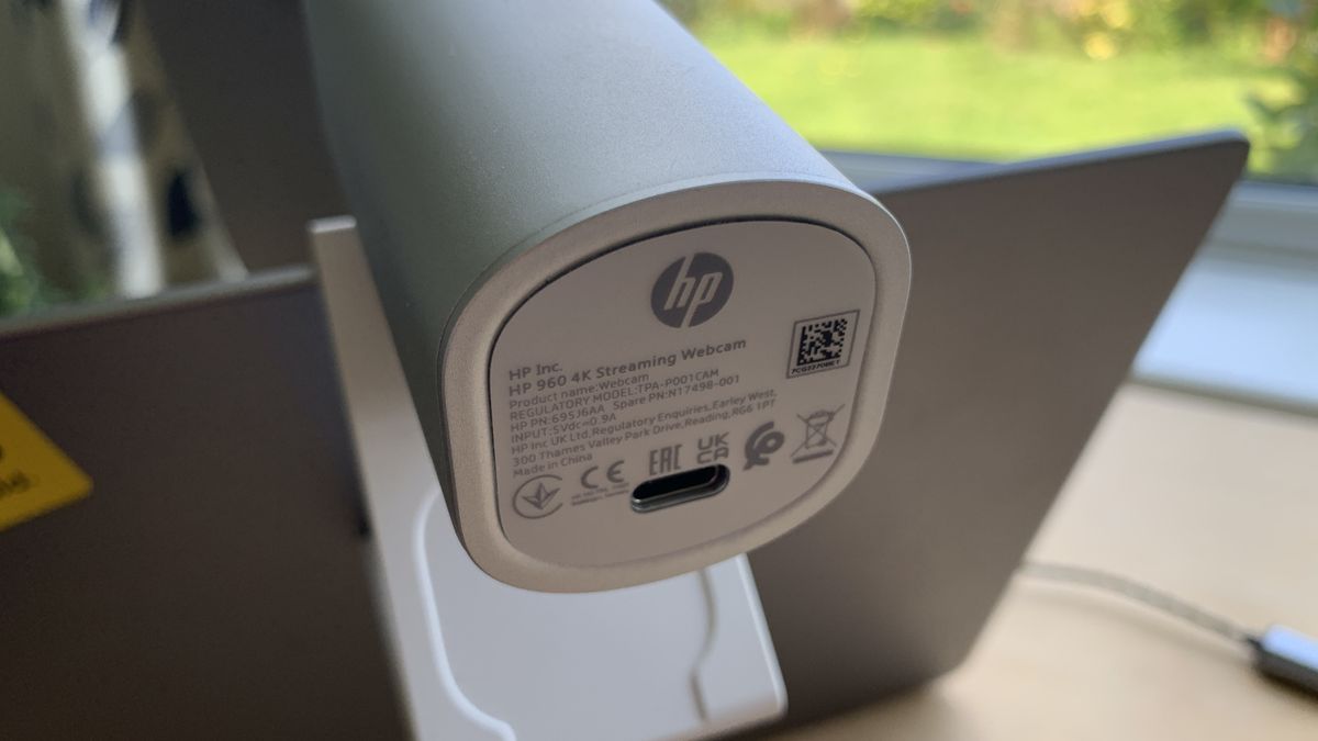 HP 960 4K Streaming Webcam: premium results for a premium price | TechRadar