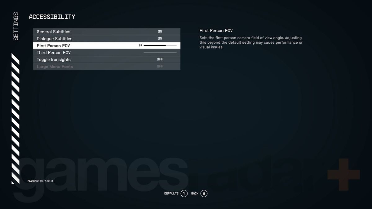 How to increase your Starfield FOV | GamesRadar+