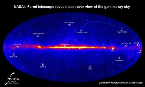 Gamma-Ray Universe: Photos by NASA's Fermi Space Telescope | Space