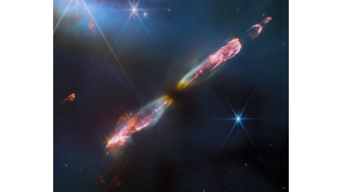 Stunning James Webb Space Telescope image shows young star blasting ...