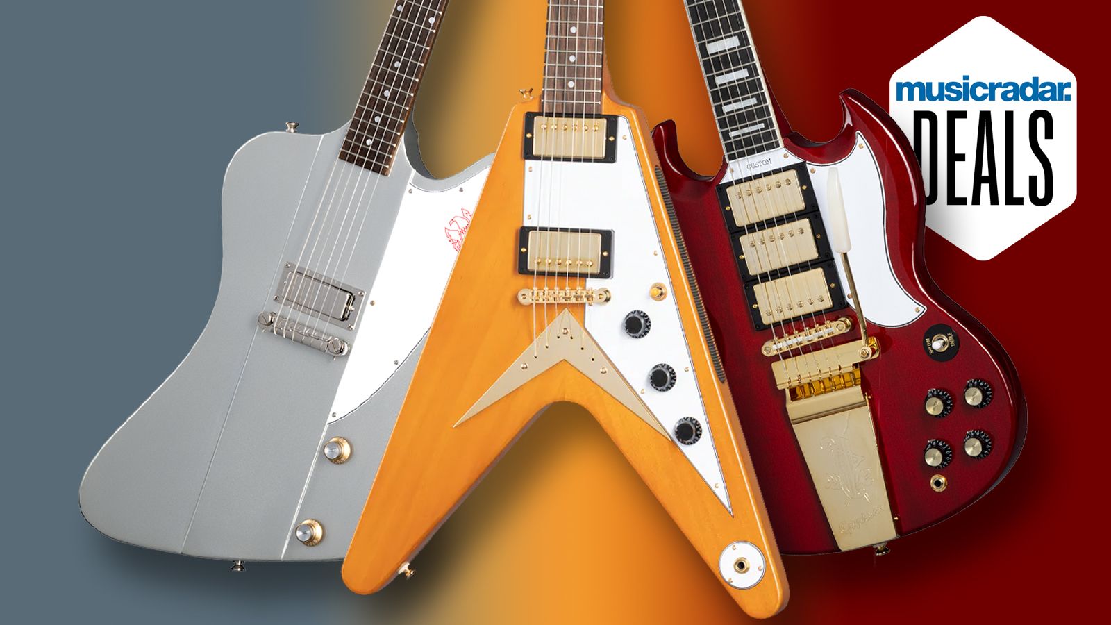 Hurry! Andertons just shredded hundreds off a massive range of Epiphone ...