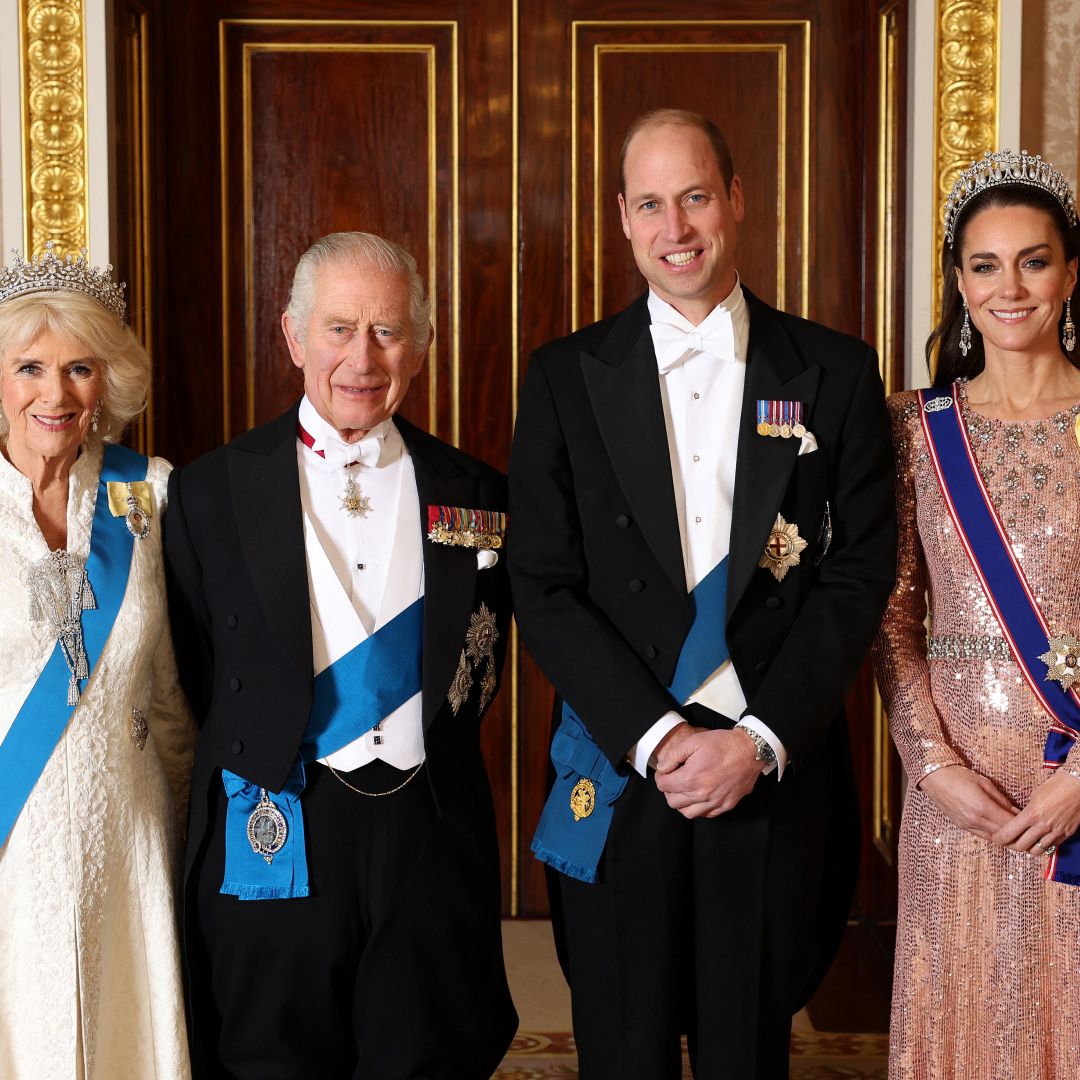The Royal Family put on a united front as they pose in new photograph ...