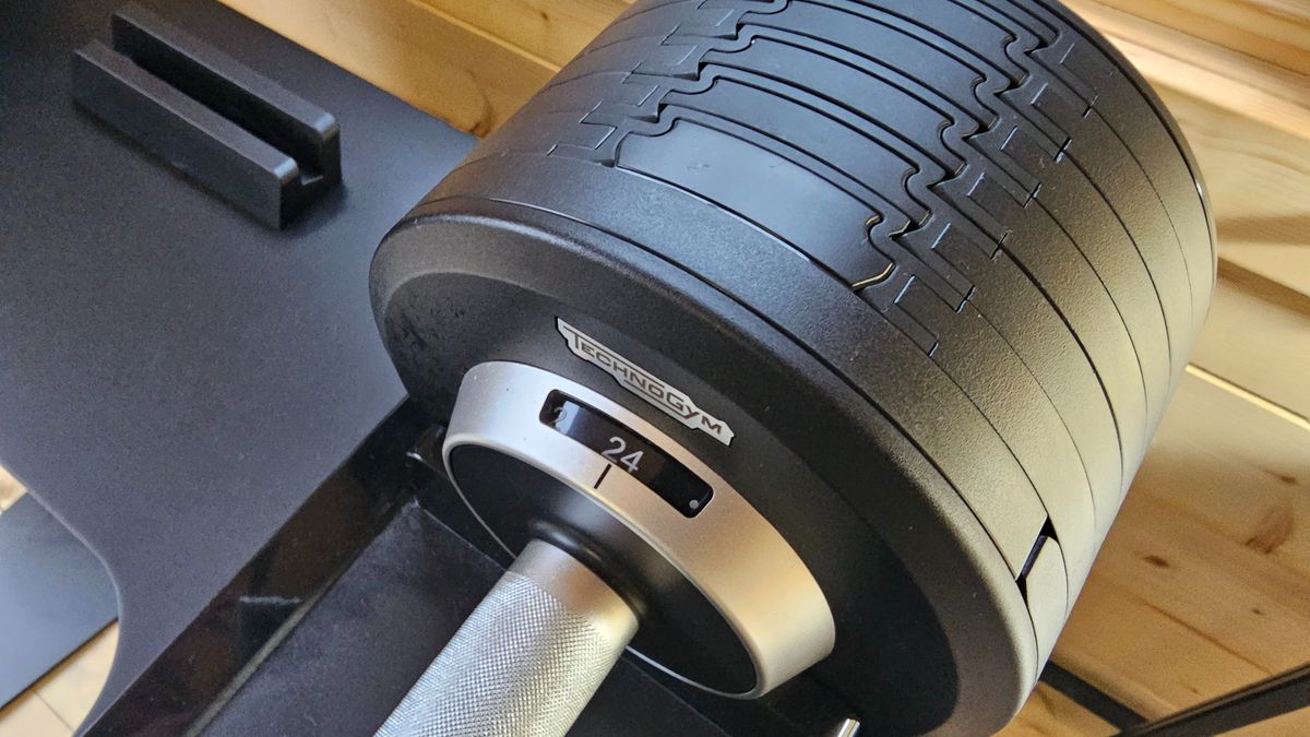 Technogym Connected Dumbbells review: Sleek AI fitness for your home ...