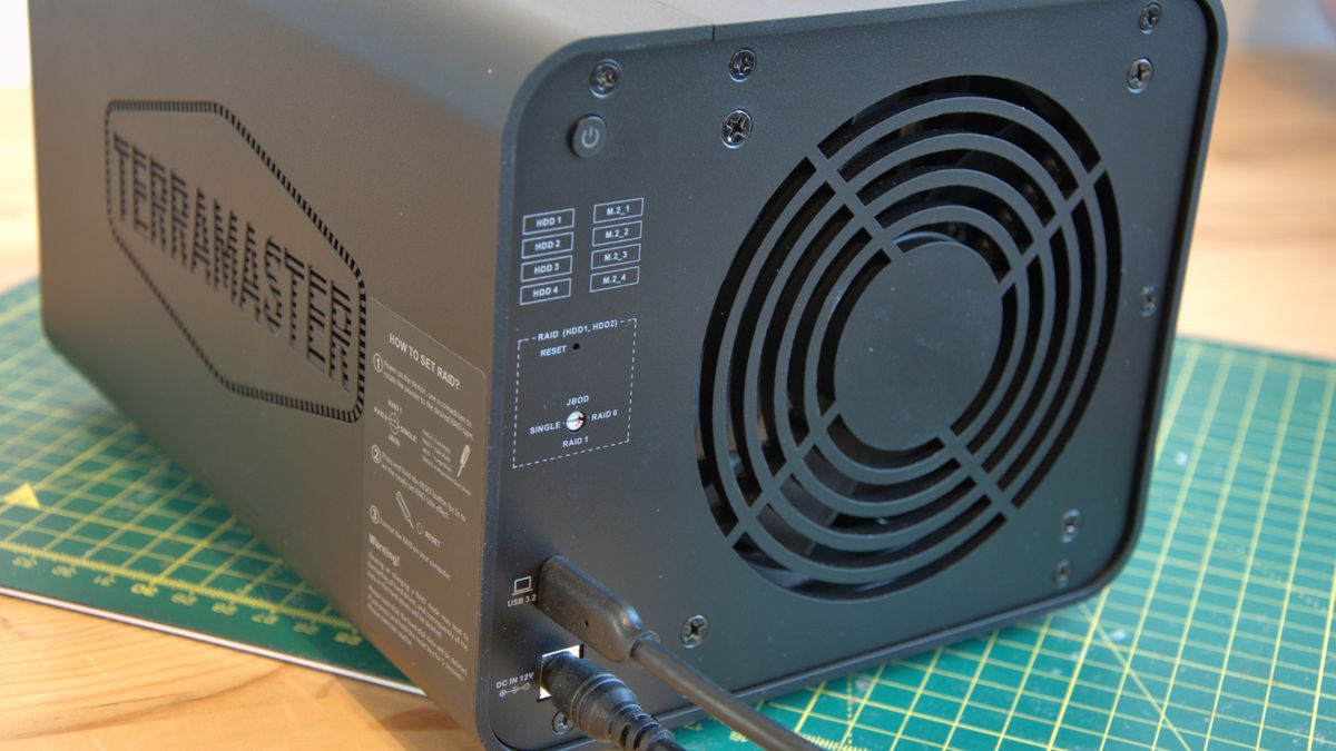 Hands on: TerraMaster D8 Hybrid | TechRadar