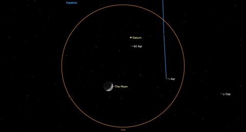 See the 5-day-old crescent moon have a holiday meet-up with Saturn Dec ...