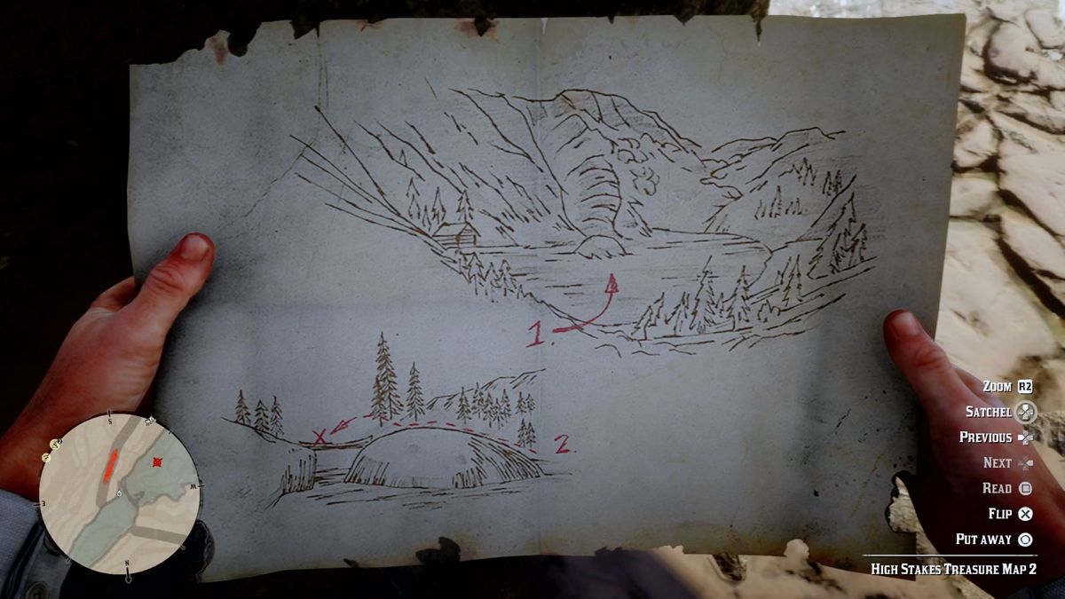 Red Dead Redemption 2 High Stakes treasure map quest | GamesRadar+