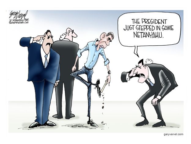 Obama cartoon Netanyahu Israel world | The Week