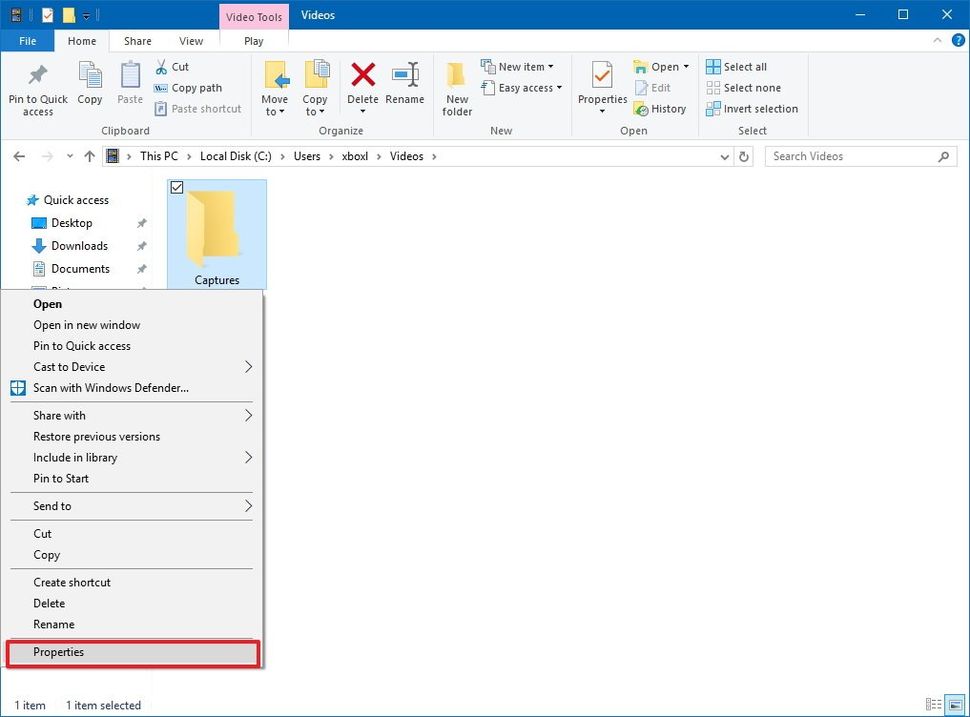 How to change Windows 10's Game DVR Captures folder location | Windows Central