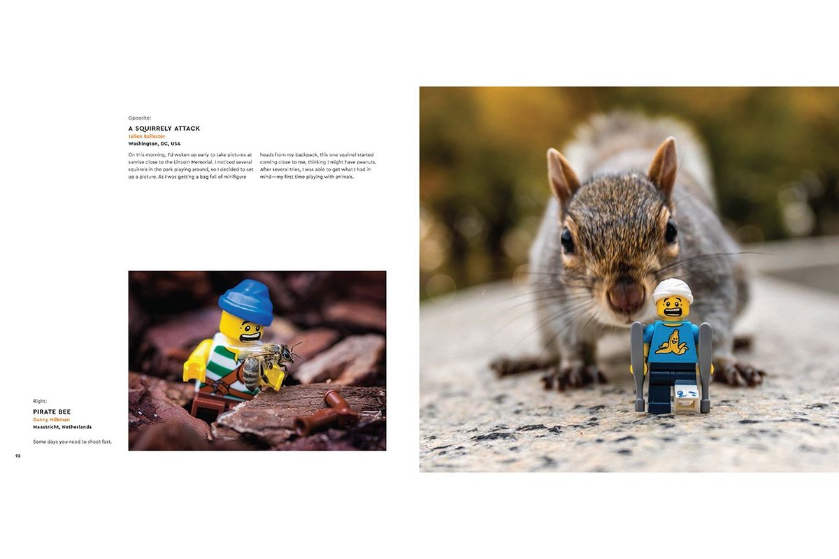Lego in Focus is a brand new photography book with Lego characters ...