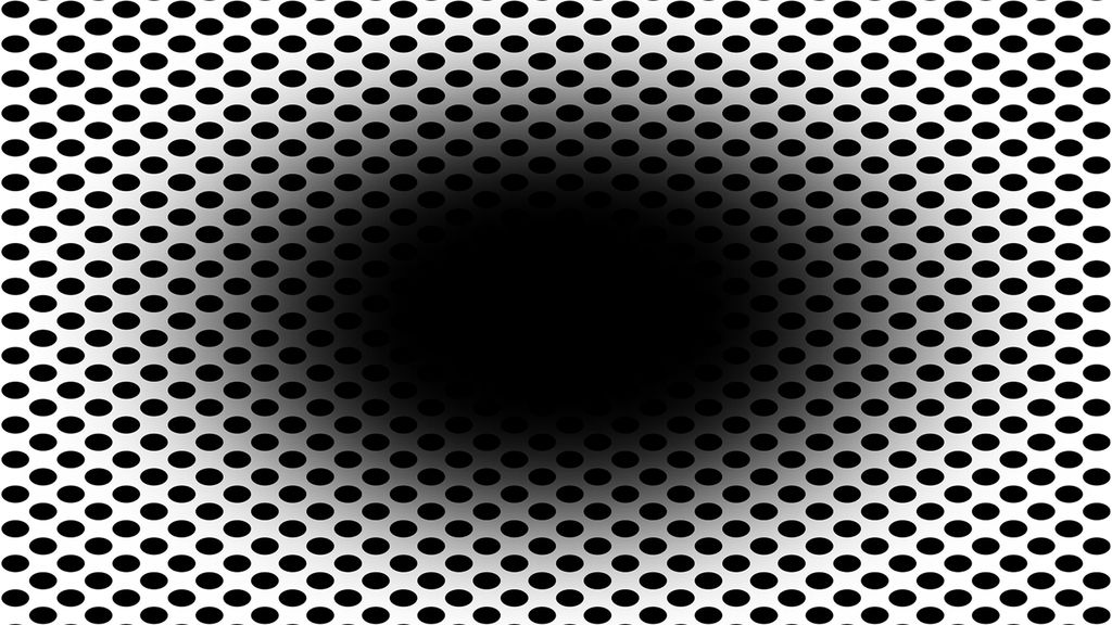 How this trippy illusion will make you see an 'expanding black hole ...