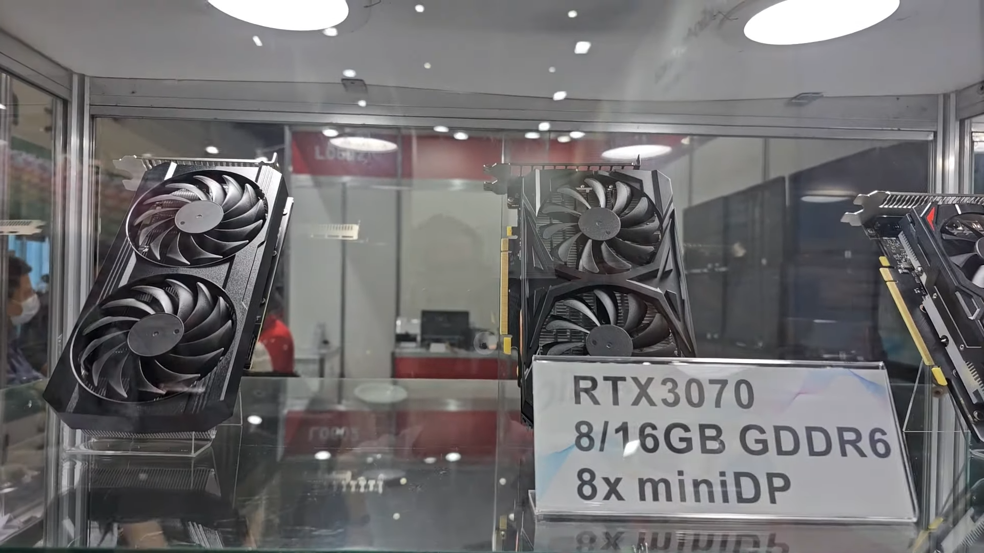 RTX 3070 16GB Oddity Appears at Computex With 8 Mini-DisplayPorts | Tom ...