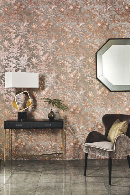 How to wallpaper a statement wall | Livingetc