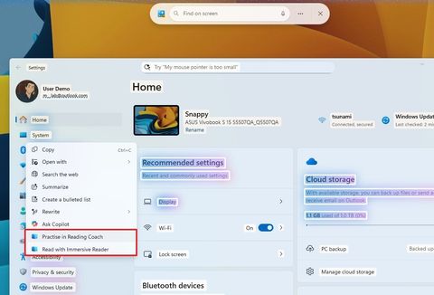 8 new features in August 2025 Security Update for Windows 11 | Windows ...